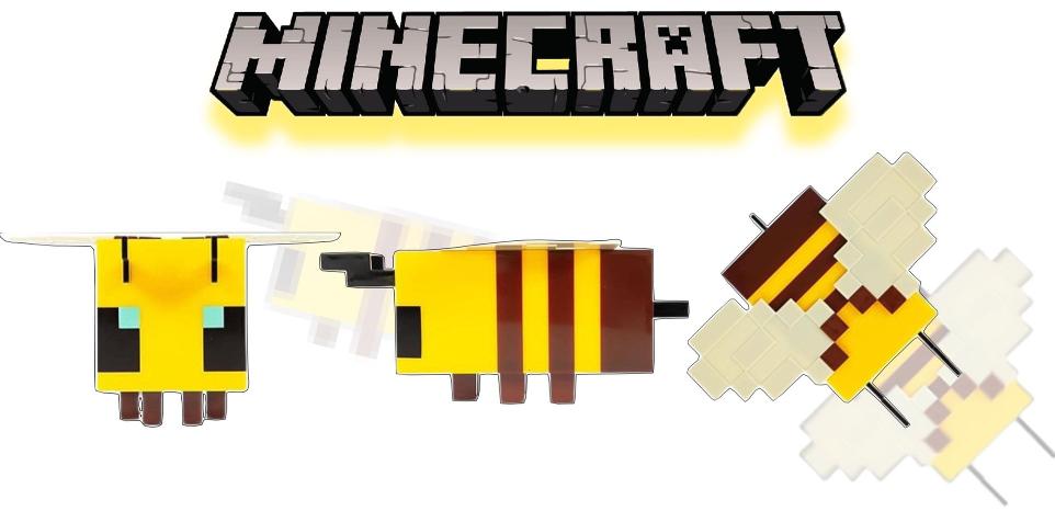 Minecraft éjszakai lámpa, Bee, Szembarát lámpa, Beépített időzítő ...